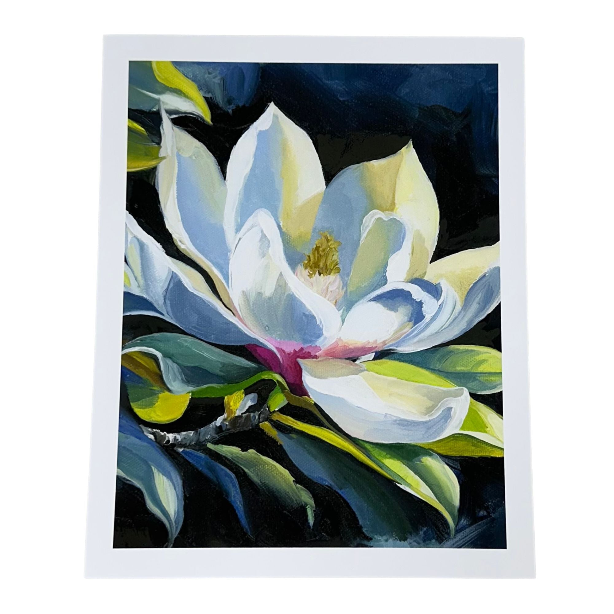 "Midnight Magnolia" Art Print – 318 Art & Frame