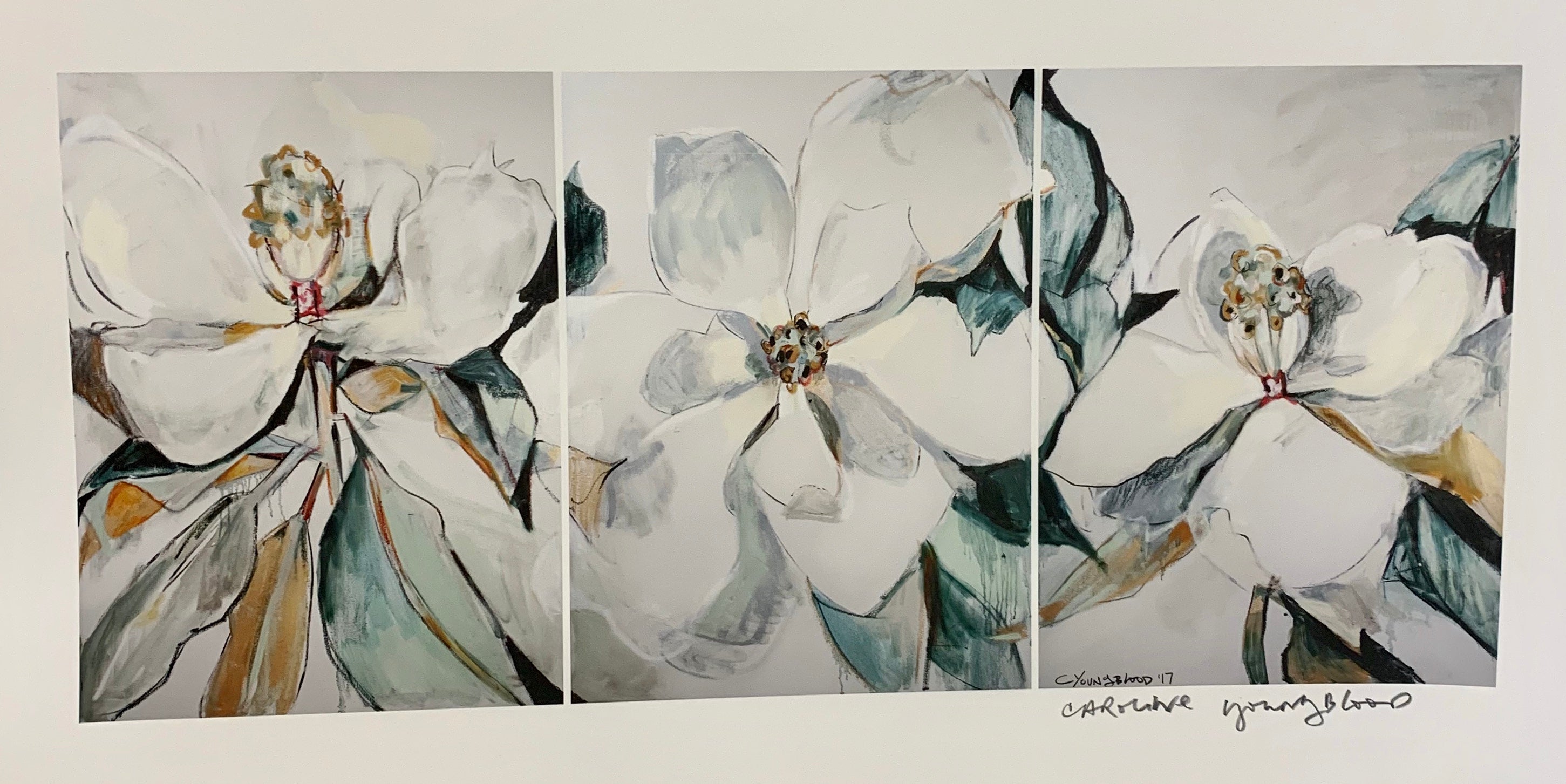 "Triple Magnolia" Print – 318 Art & Frame